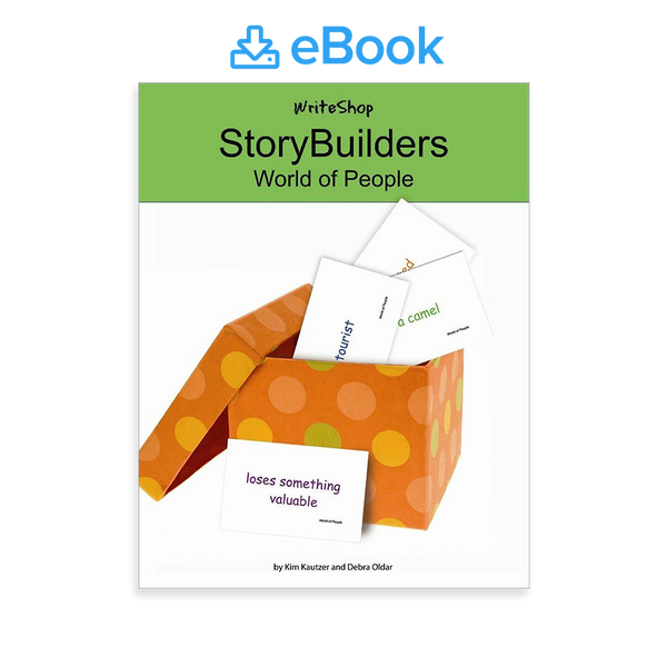 StoryBuilders - World of People Writing Prompt Cards - Demme Learning Store