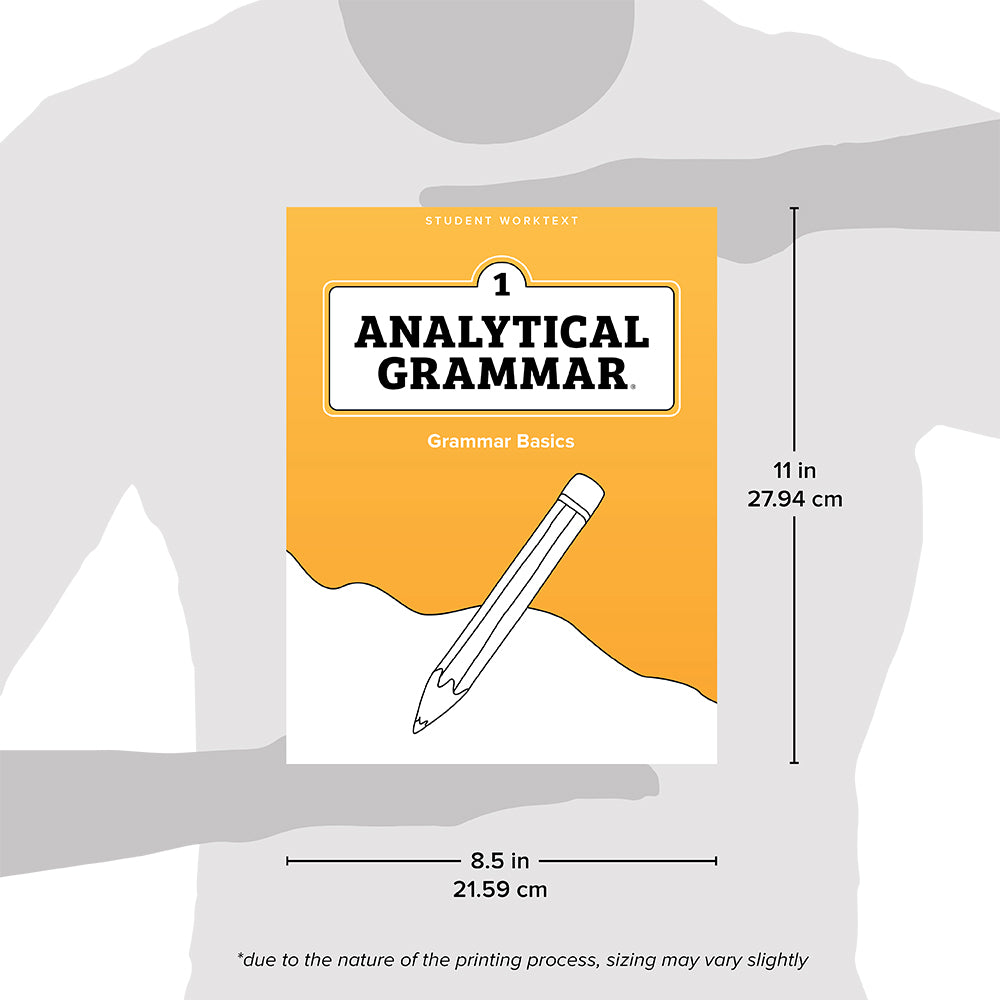 Analytical Grammar Level 1: Grammar Basics Student Worktext - Demme ...