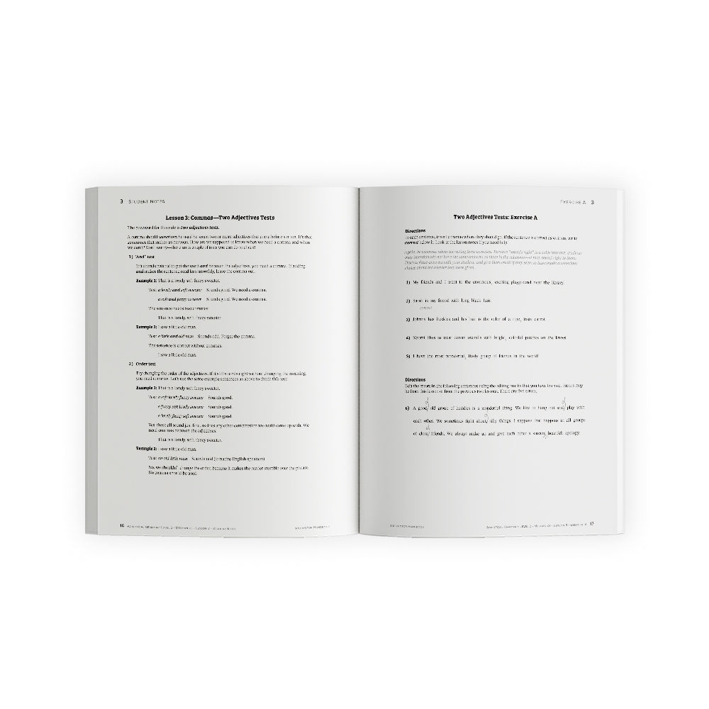 Analytical Grammar Level 2: Mechanics Instructor Handbook - Demme ...