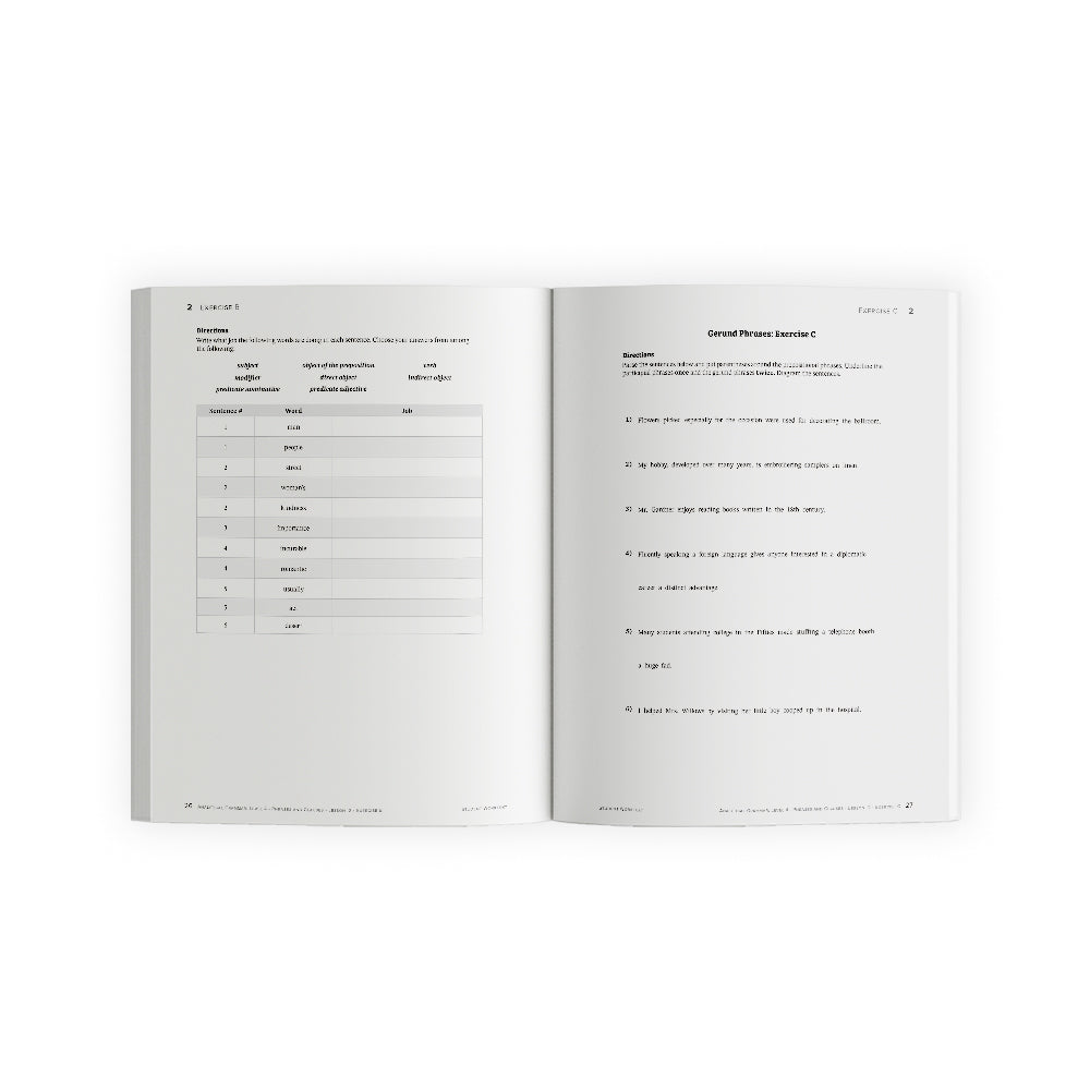 Analytical Grammar Level 4: Phrases and Clauses Student Worktext - Demme Learning Store