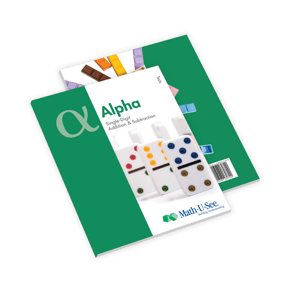 Alpha Student Workbook and Tests - Demme Learning Store