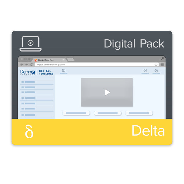 Delta Digital Pack - Demme Learning Store