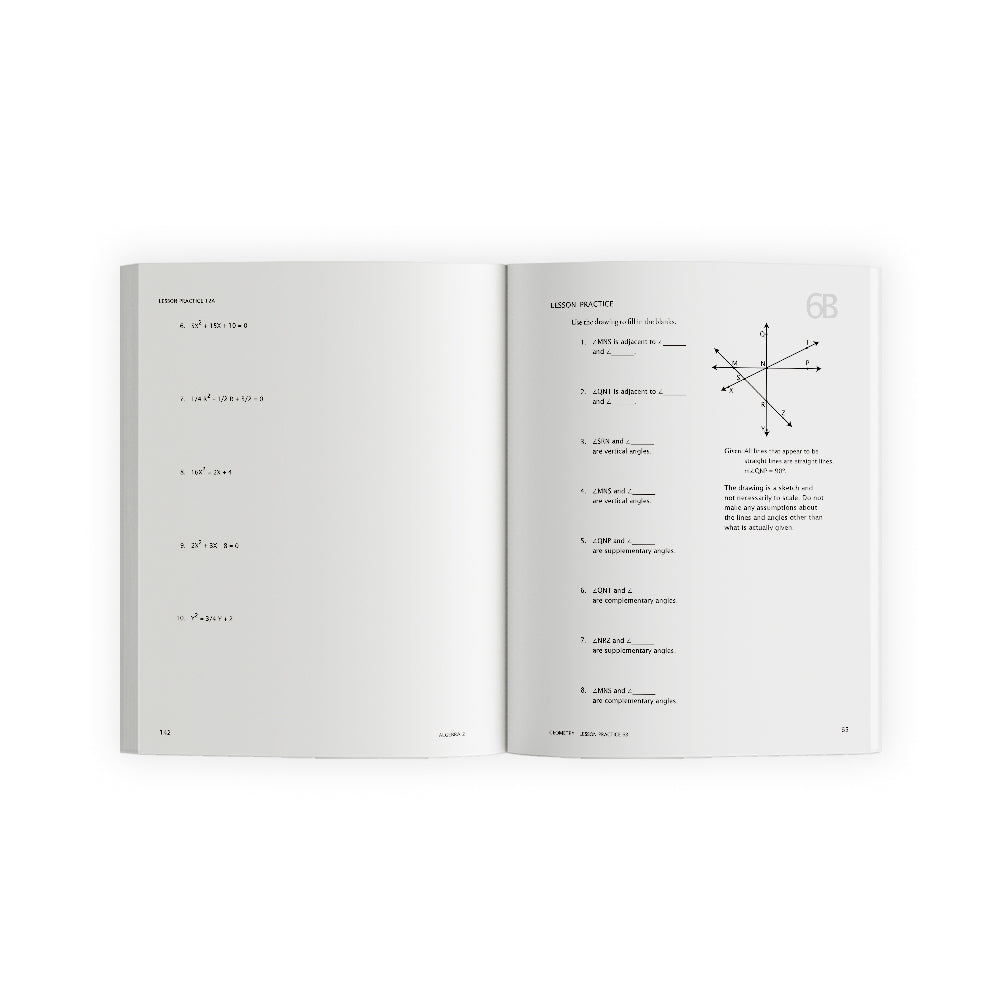 Geometry Student Workbook and Tests - Demme Learning Store