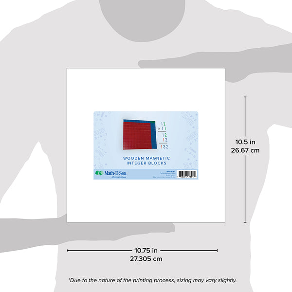 Wooden Magnetic Integer Blocks - Demme Learning Store