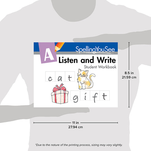 A-Listen and Write Set - Demme Learning Store