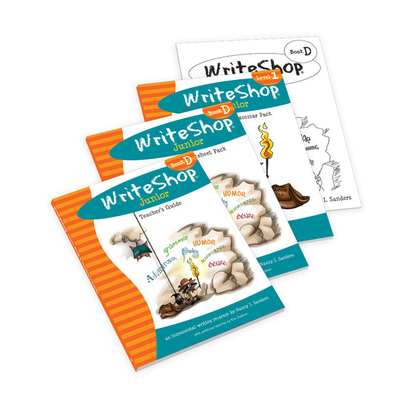 WriteShop Junior Book D Set - Demme Learning Store