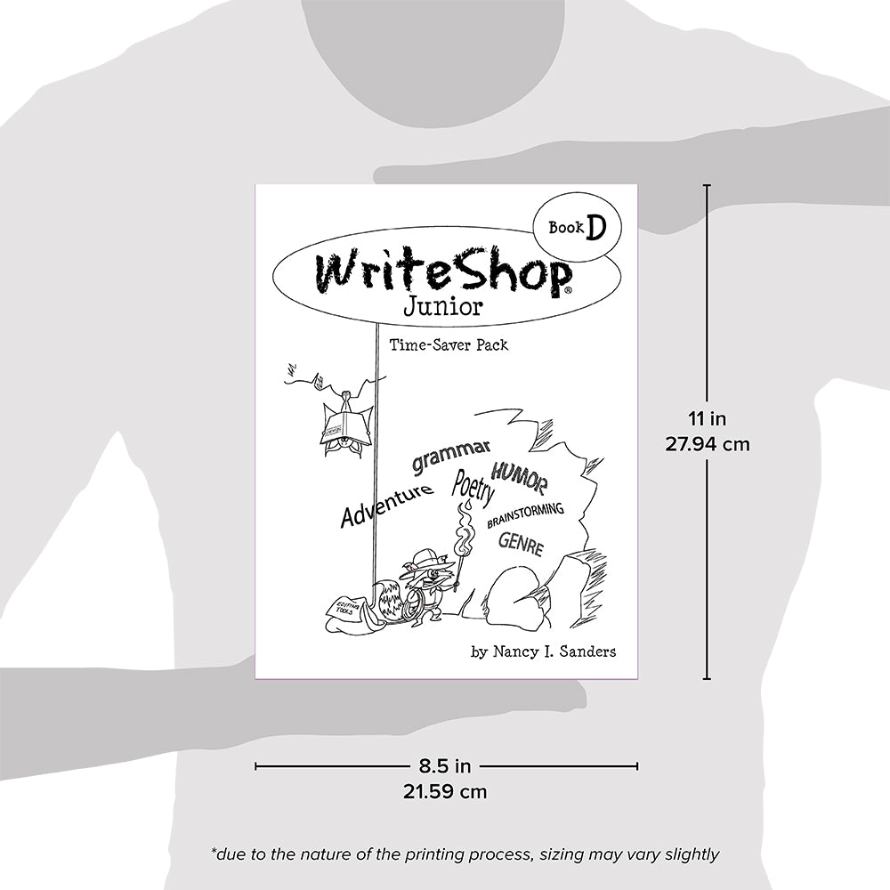 WriteShop Junior Book D Set - Demme Learning Store