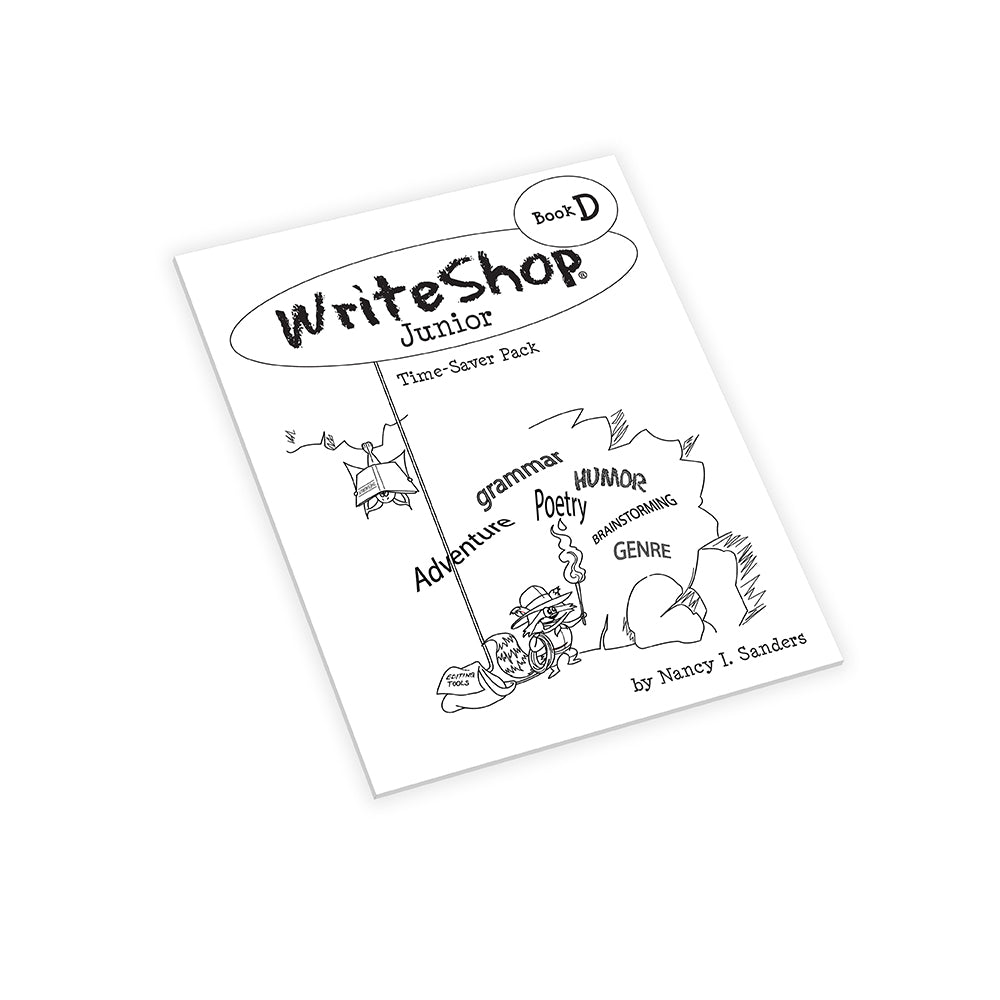 WriteShop Junior Book D Student Workbooks - Demme Learning Store