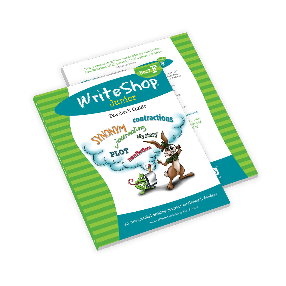 WriteShop Junior Book F Set - Demme Learning Store