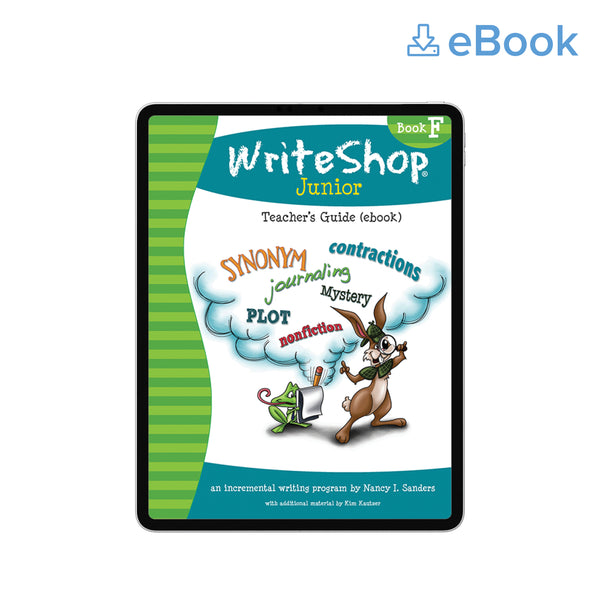 WriteShop Junior Book F Set (ebooks) - Demme Learning Store
