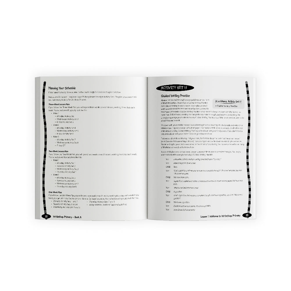 WriteShop Primary Book A Set - Demme Learning Store