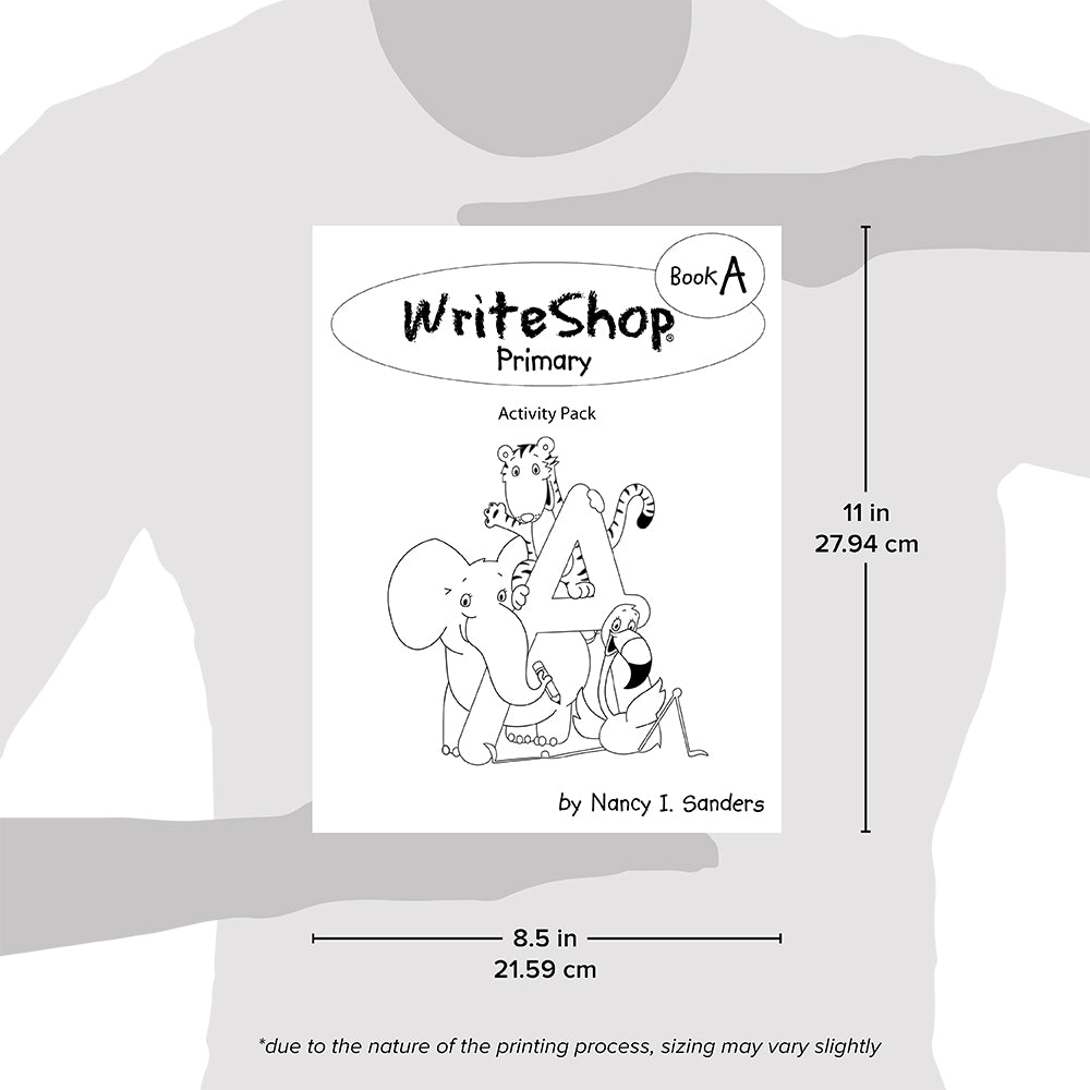 WriteShop Primary Book A Activity Pack - Demme Learning Store