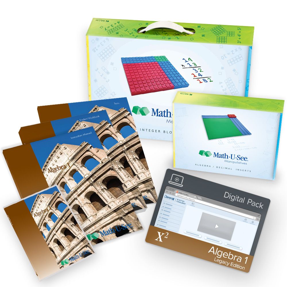 Algebra 1 Legacy Edition Sets - Demme Learning Store