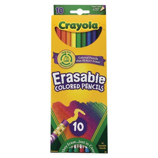 Erasable Colored Pencils (10-pack) - Demme Learning Store