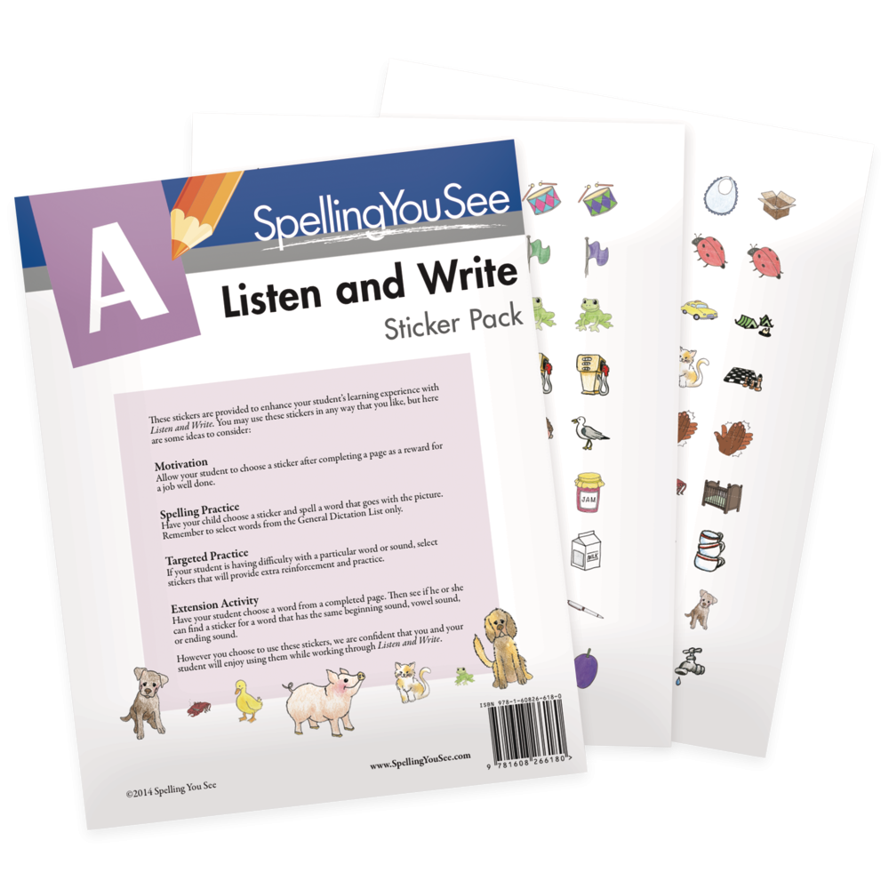 Listen and Write Elements - Demme Learning Store